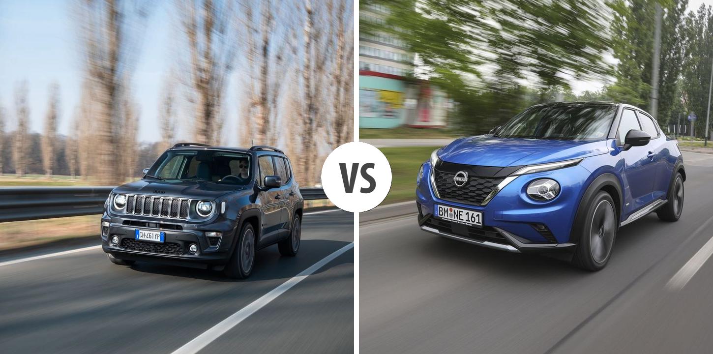 Jeep Renegade VS Nissan Juke – Vergleiche Preise, Leistung, Kofferraum ...