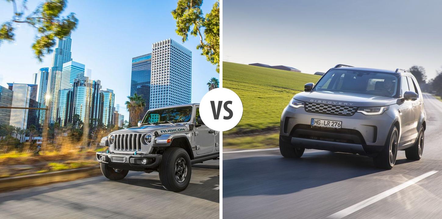 Jeep Wrangler VS Land Rover Discovery – Vergleiche Preise, Leistung ...