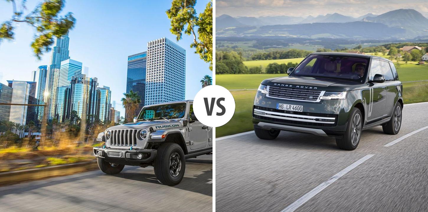 Jeep Wrangler VS Land Rover Range Rover – Vergleiche Preise, Leistung ...