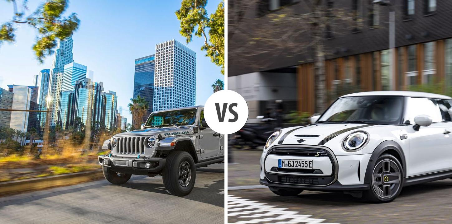 Jeep Wrangler VS Mini Cooper Electric – Vergleiche Preise, Leistung ...