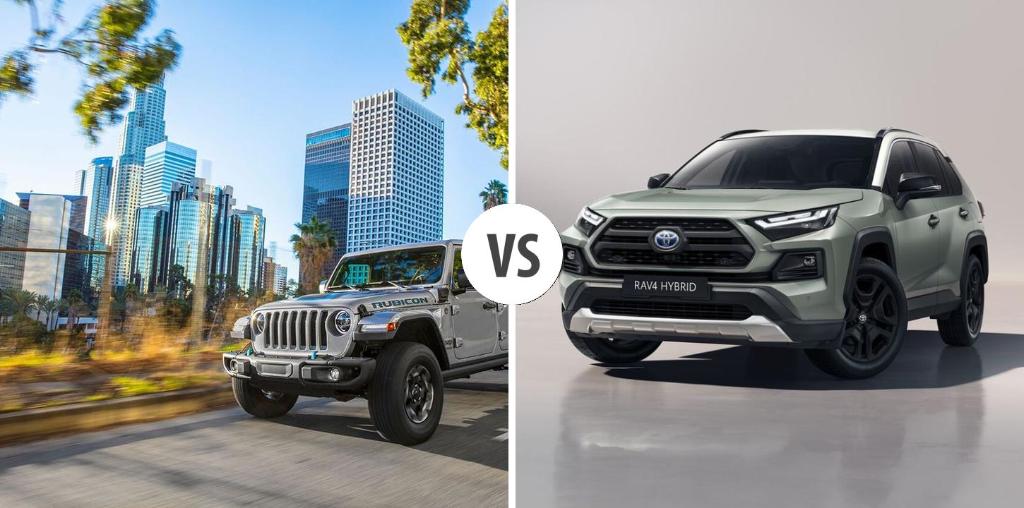 Jeep Wrangler VS Toyota RAV4 – Vergleiche Preise, Leistung, Kofferraum ...