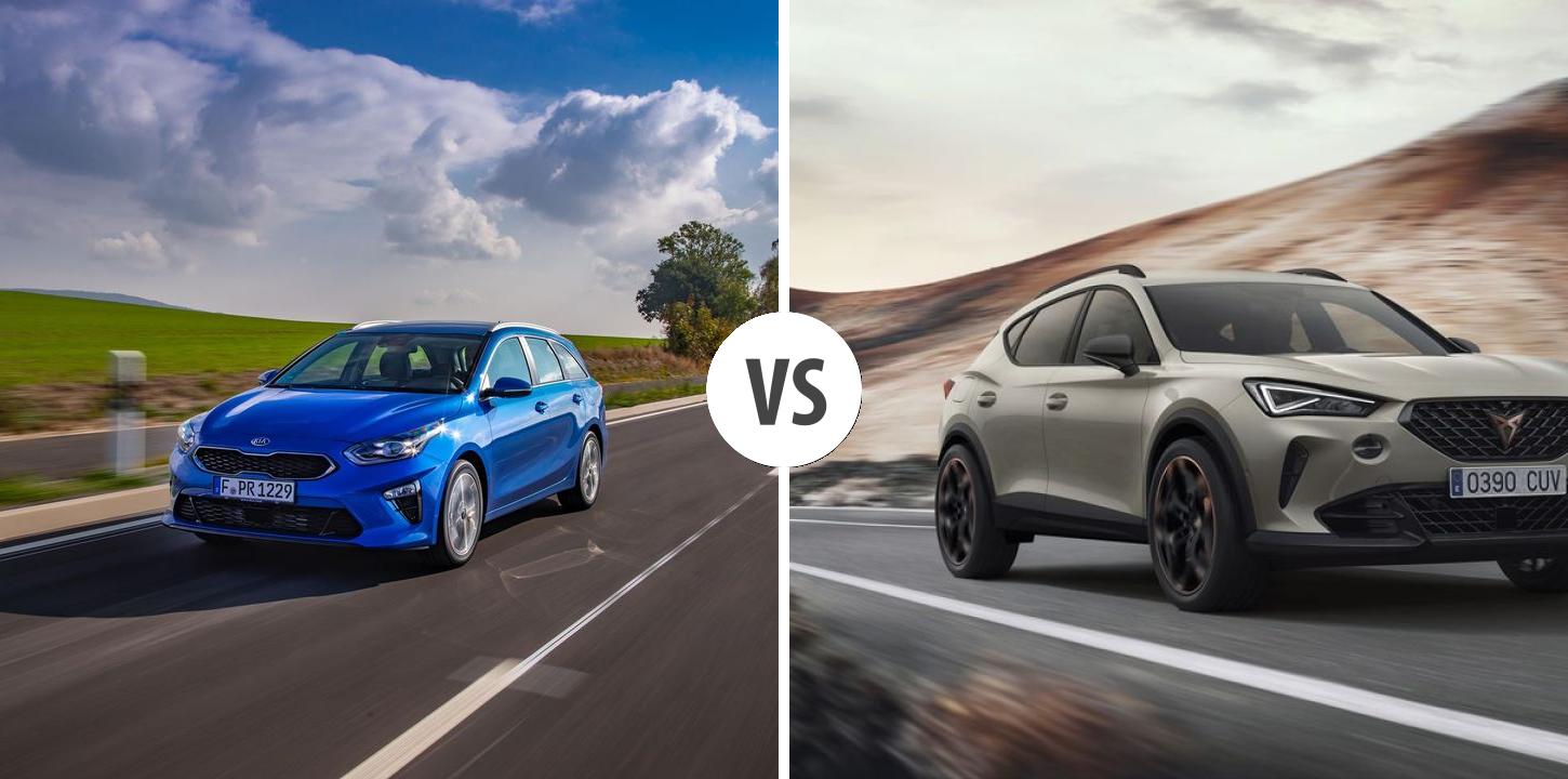 KIA Ceed SW VS CUPRA Formentor – Vergleiche Preise, Leistung ...