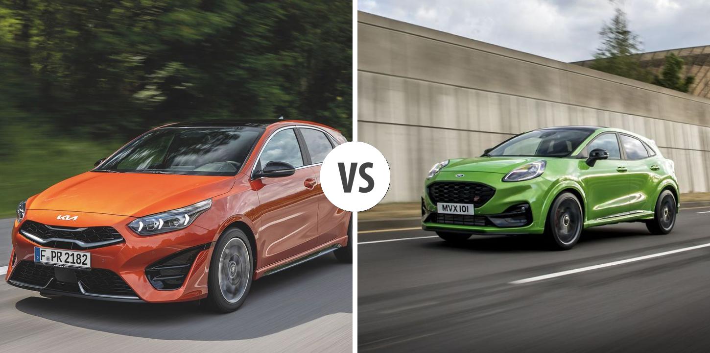 KIA Ceed VS Ford Puma Elektro – Vergleiche Preise, Leistung, Kofferraum ...