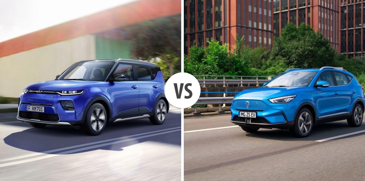 KIA e-Soul VS MG ZS EV Autovergleich | AUTOGOTT.DE