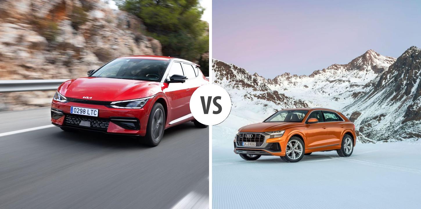 KIA EV6 VS Audi Q8 – Vergleiche Preise, Leistung, Kofferraum ...