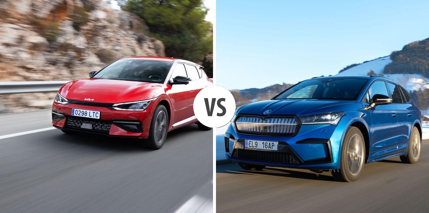 KIA EV6 VS Skoda ENYAQ iV Autovergleich | AUTOGOTT.DE