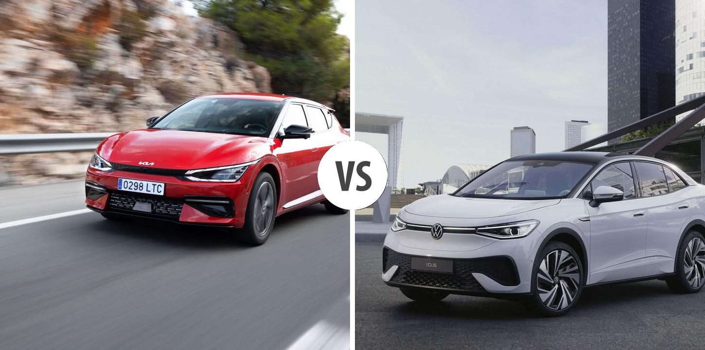 KIA EV6 VS Volkswagen ID.5 – Vergleiche Preise, Leistung, Kofferraum & Ausstattungen | AUTOGOTT.DE