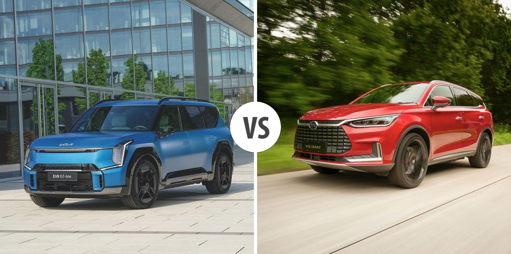 KIA EV9 VS BYD Tang – Vergleiche Preise, Leistung, Kofferraum ...