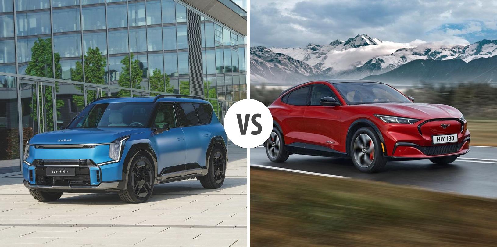 KIA EV9 VS Ford Mustang Mach-E – Vergleiche Preise, Leistung ...