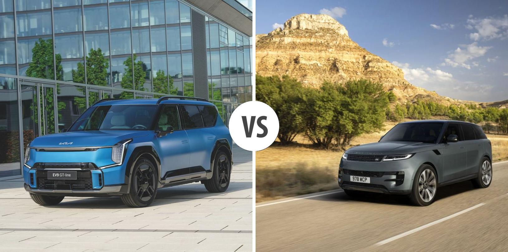 KIA EV9 VS Land Rover Range Rover Sport – Vergleiche Preise, Leistung ...