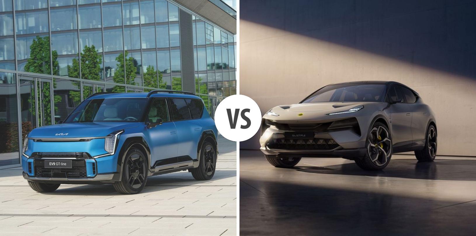 KIA EV9 VS Lotus Eletre – Vergleiche Preise, Leistung, Kofferraum ...