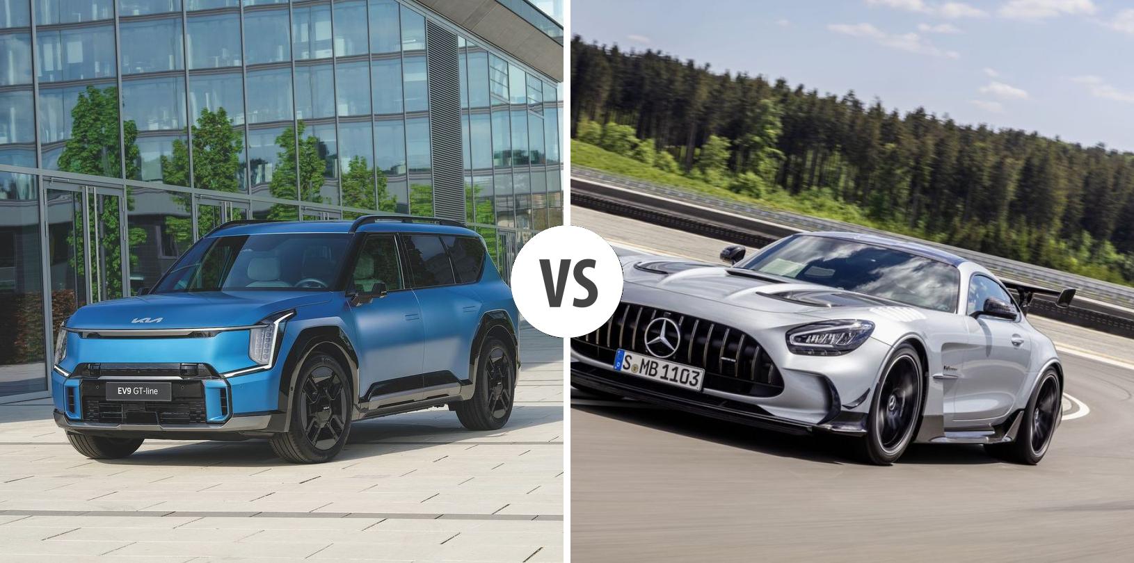 KIA EV9 VS Mercedes AMG GT Coupé – Vergleiche Preise, Leistung ...