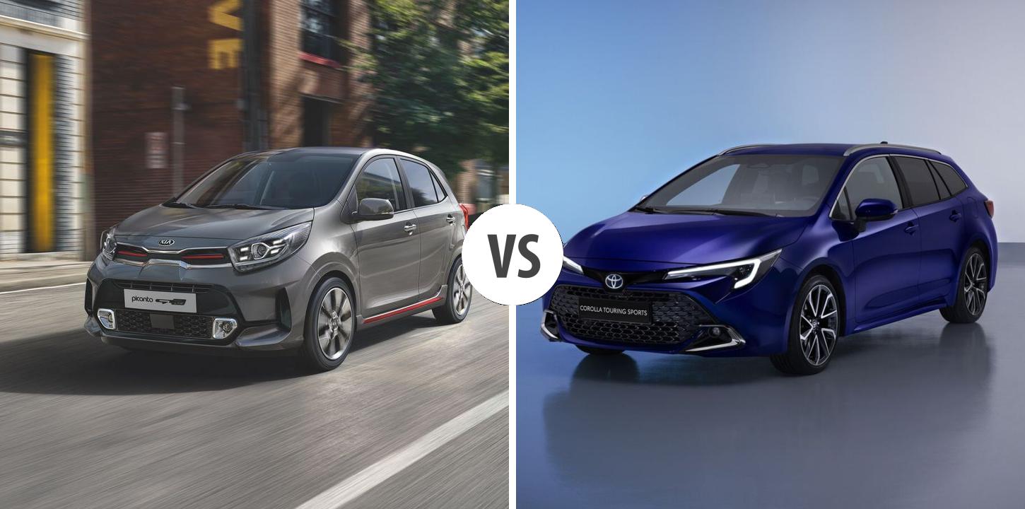 KIA Picanto VS Toyota Corolla Touring Sports – Vergleiche Preise ...