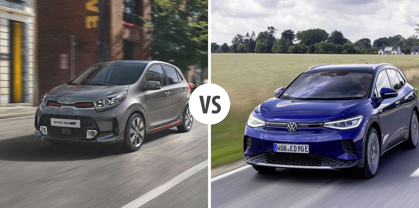KIA Picanto VS Volkswagen ID.4 – Vergleiche Preise, Leistung ...