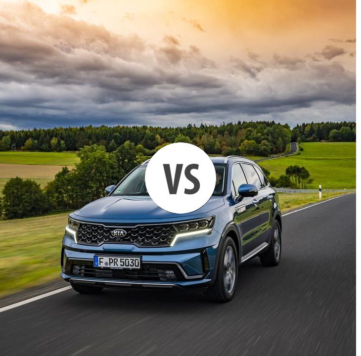 KIA Sorento VS Audi A6 e-tron – Vergleiche Preise, Leistung, Kofferraum ...