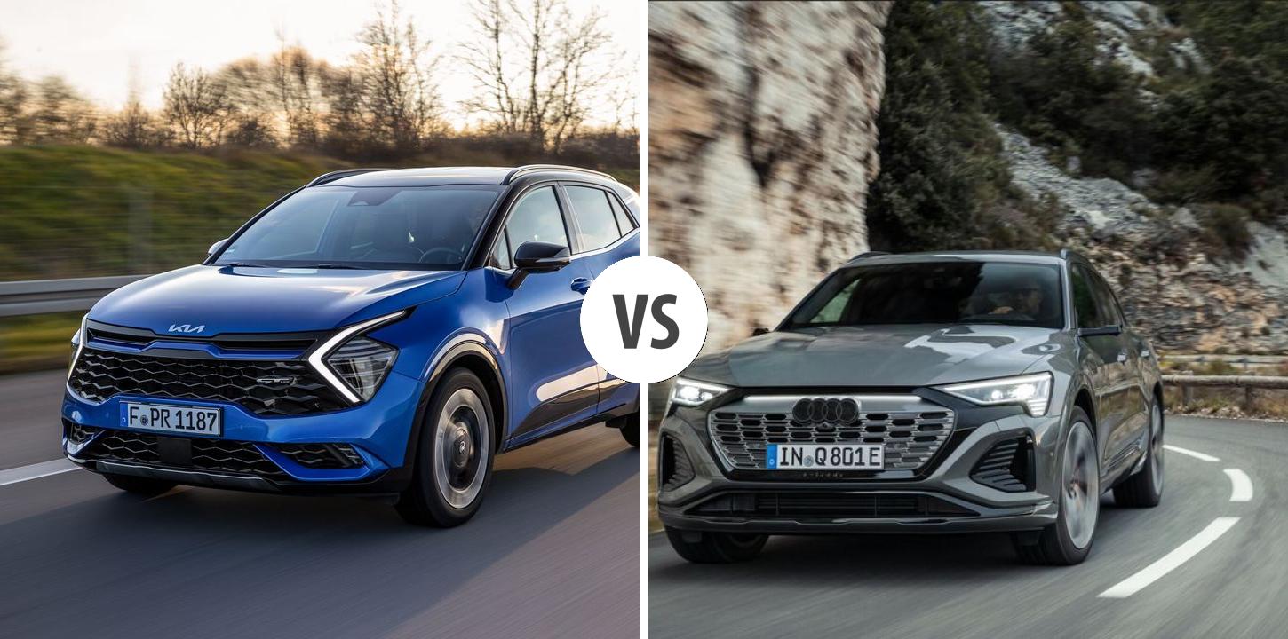 KIA Sportage VS Audi Q8 e-tron – Vergleiche Preise, Leistung ...