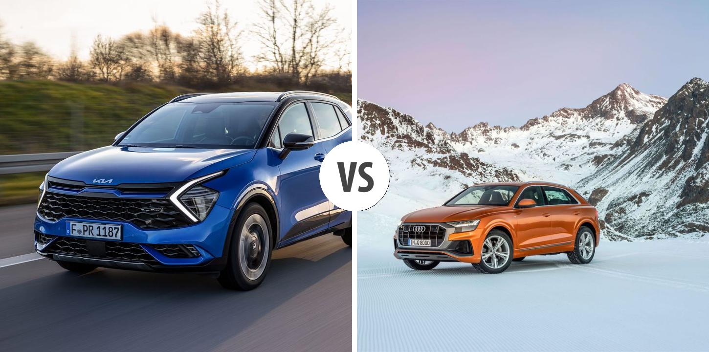 KIA Sportage VS Audi Q8 – Vergleiche Preise, Leistung, Kofferraum ...