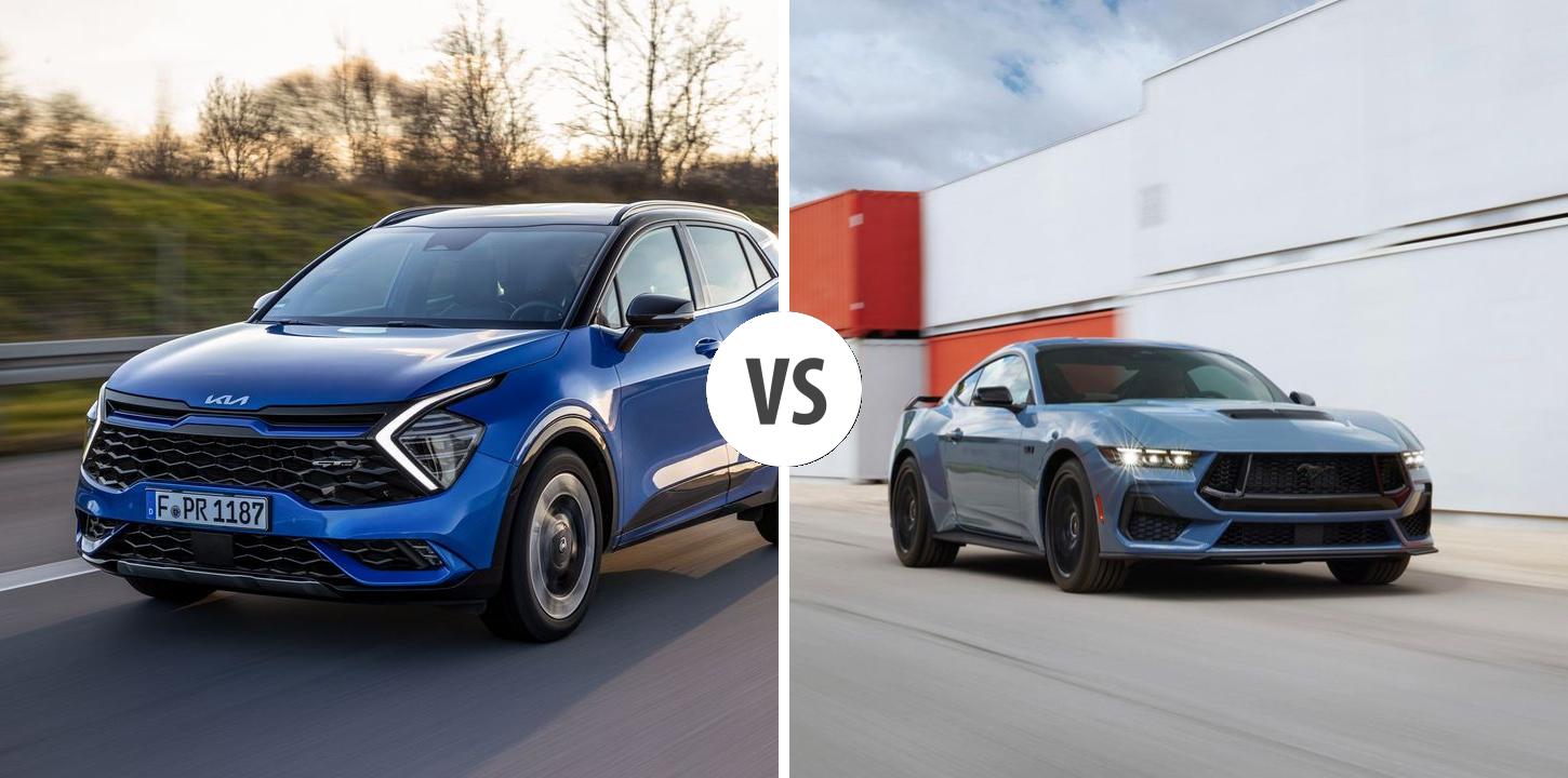 KIA Sportage VS Ford Mustang Fastback – Vergleiche Preise, Leistung ...