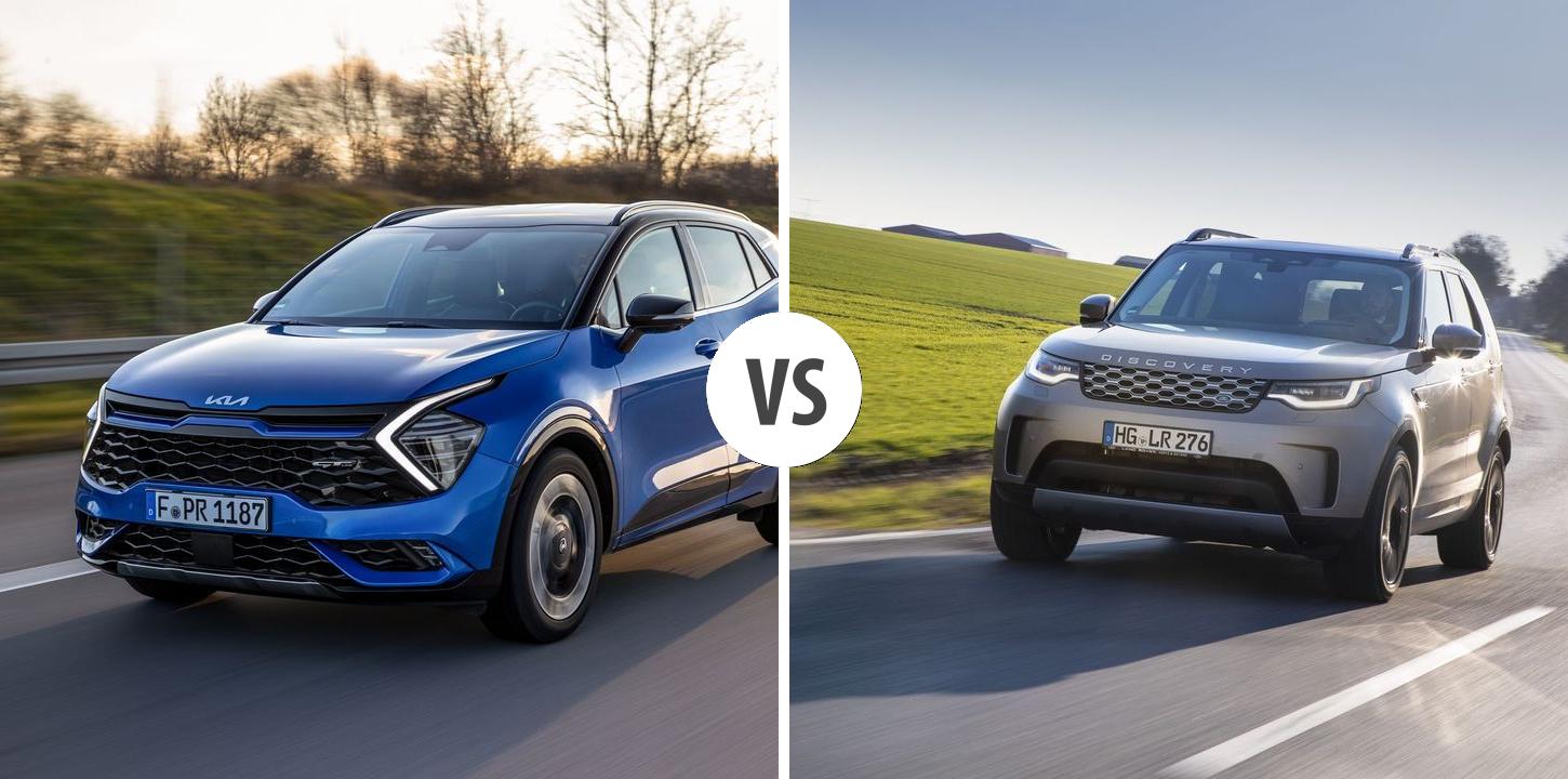 KIA Sportage VS Land Rover Discovery – Vergleiche Preise, Leistung ...