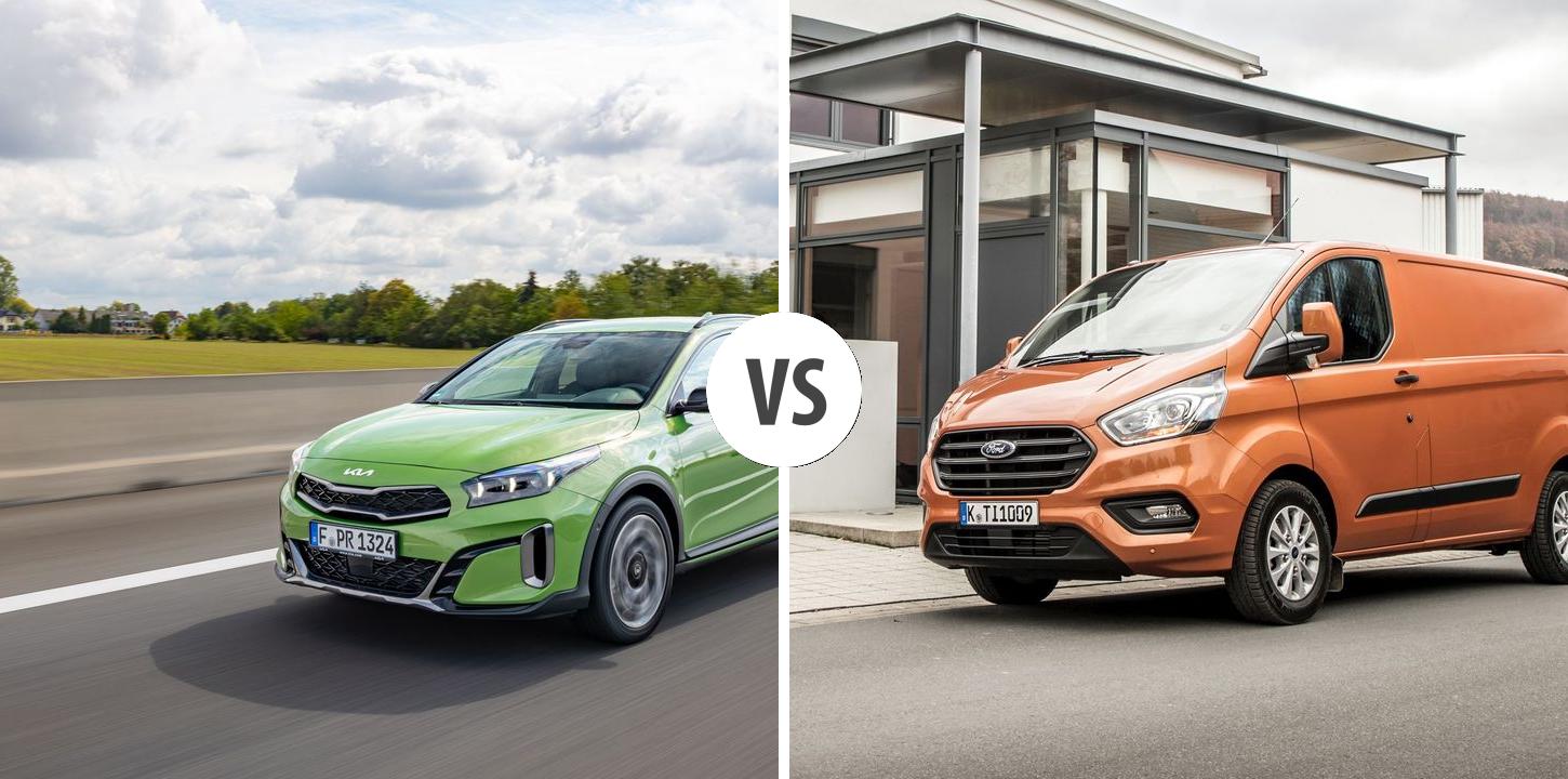 KIA XCeed VS Ford Transit Custom Transporter – Vergleiche Preise, Leistung, Kofferraum ...