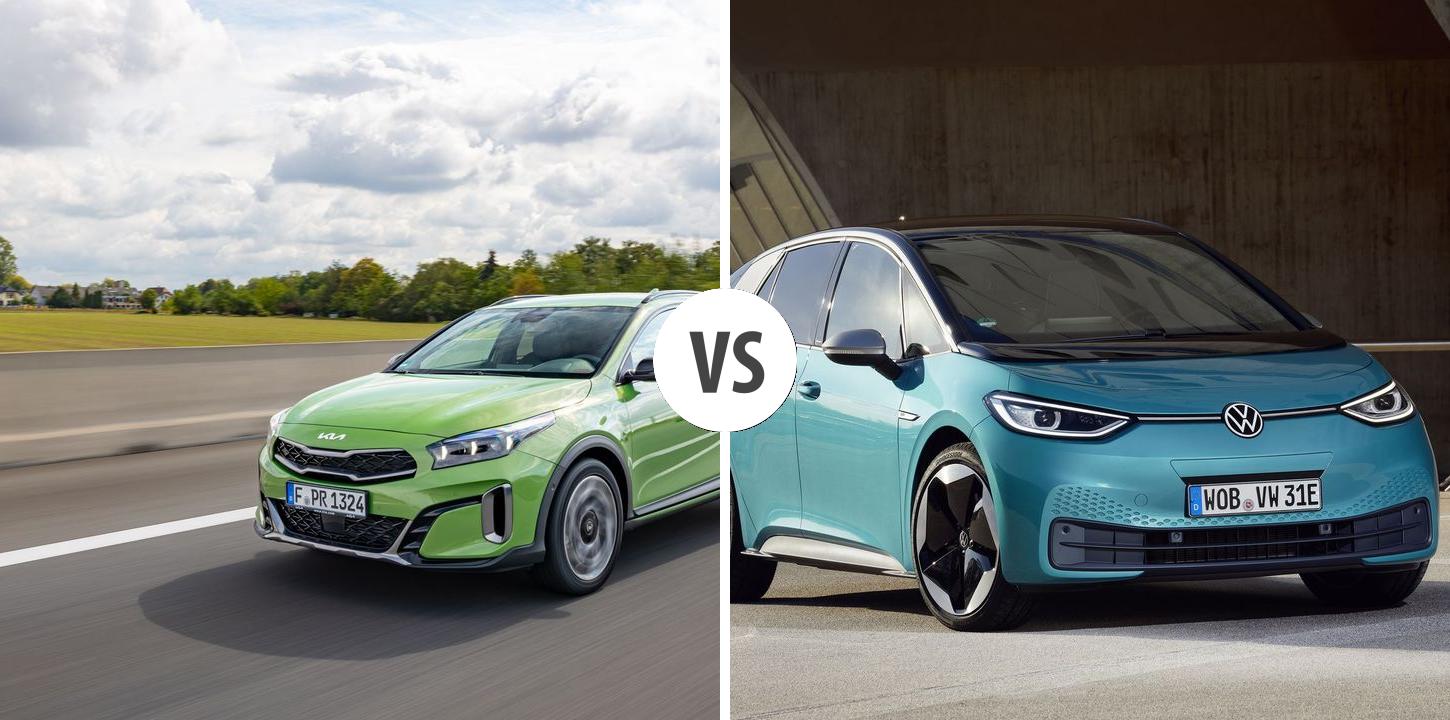 KIA XCeed VS Volkswagen ID.3 – Vergleiche Preise, Leistung, Kofferraum ...