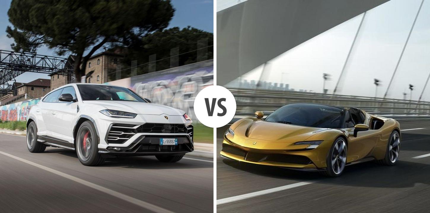 Lamborghini Urus VS Ferrari SF90 Roadster – Vergleiche Preise, Leistung ...