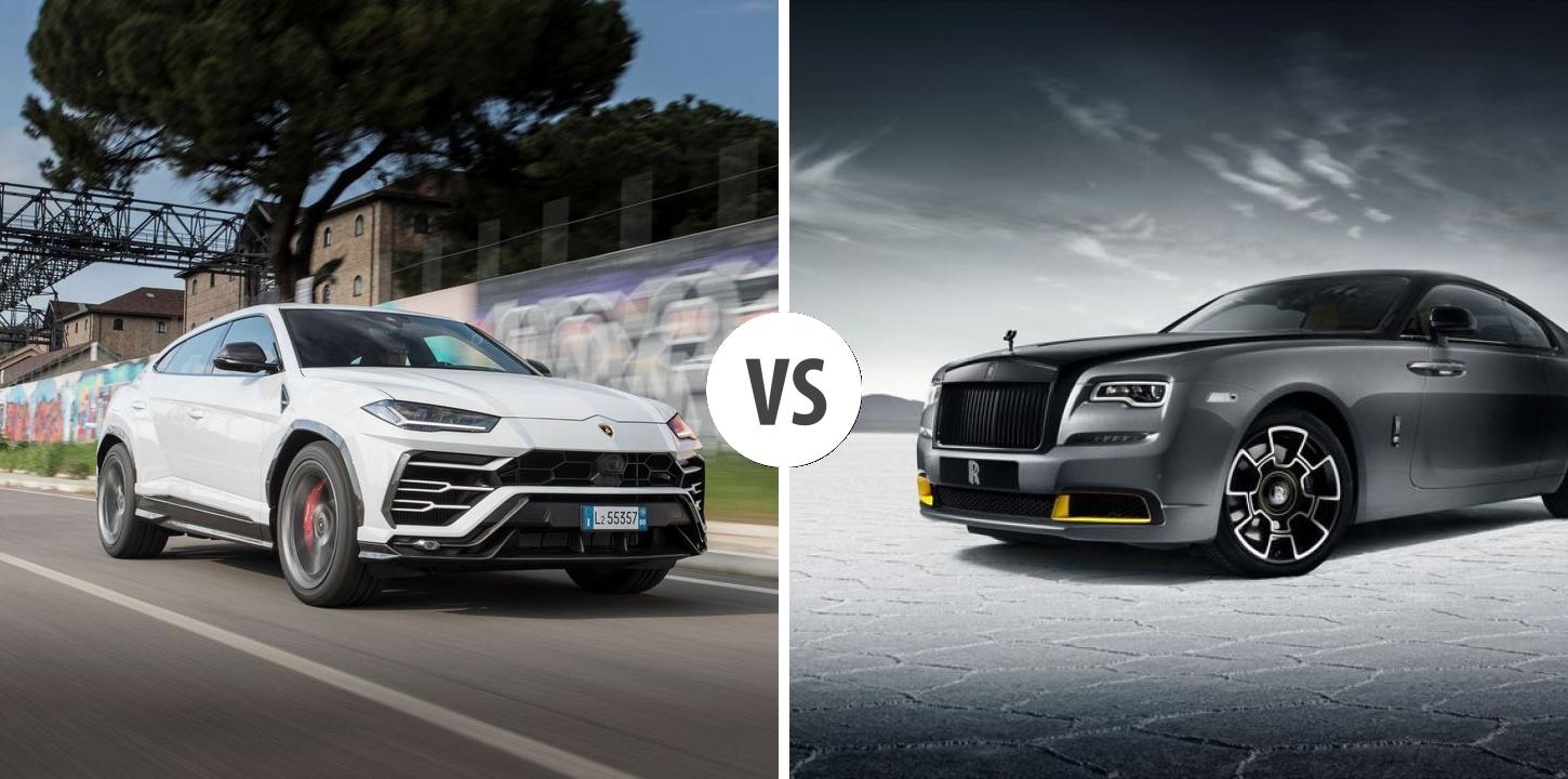 Lamborghini Urus VS Rolls-Royce Wraith – Vergleiche Preise, Leistung ...