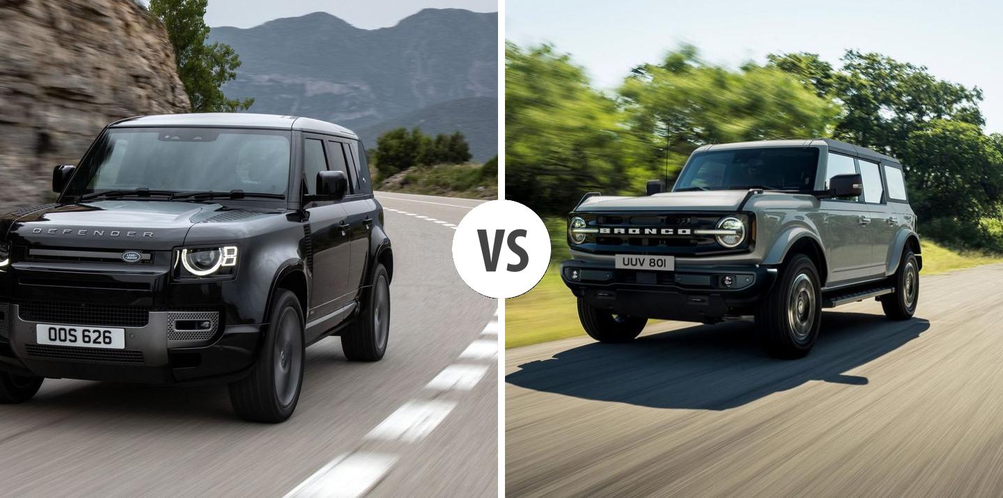Land Rover Defender VS Ford Bronco – Vergleiche Preise, Leistung ...