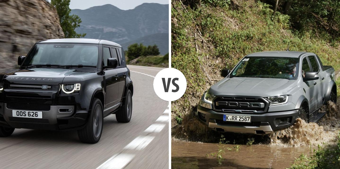 Land Rover Defender VS Ford Ranger – Vergleiche Preise, Leistung ...