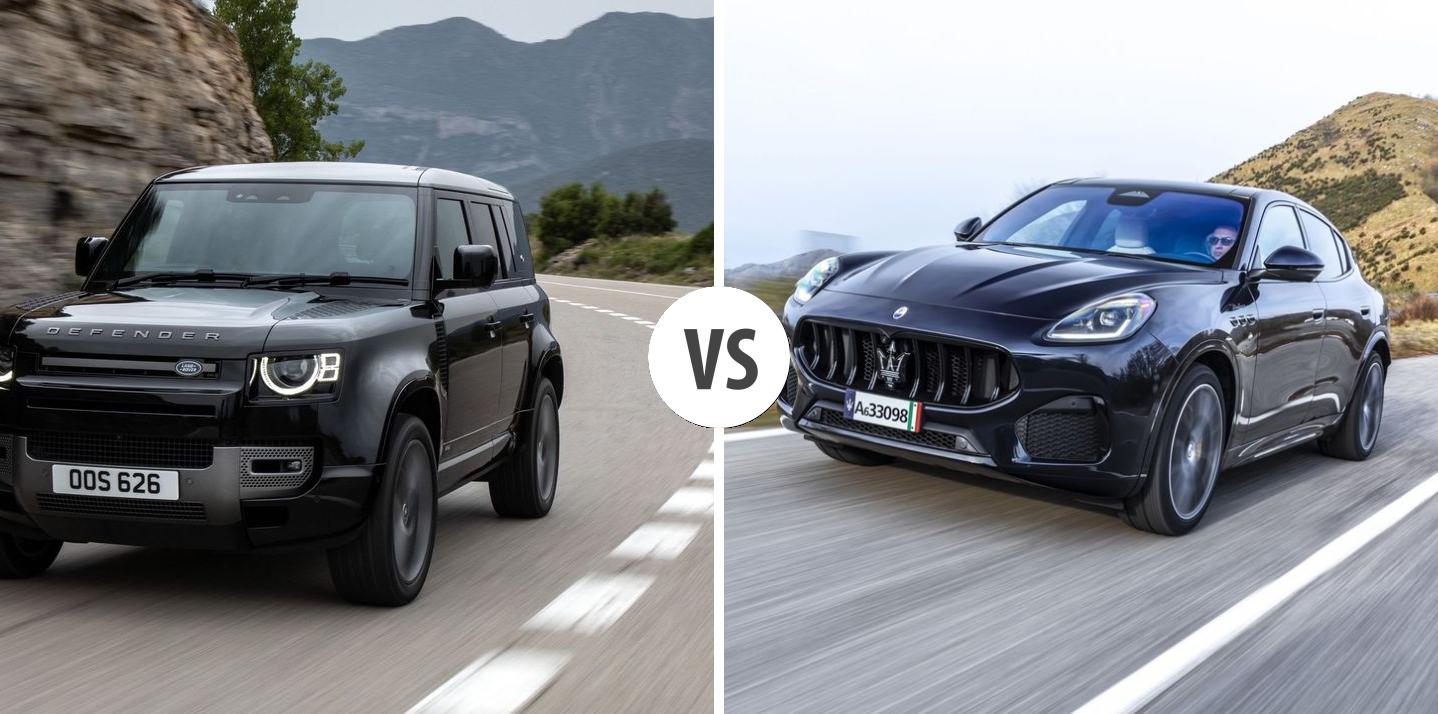 Land Rover Defender VS Maserati Grecale – Vergleiche Preise, Leistung ...