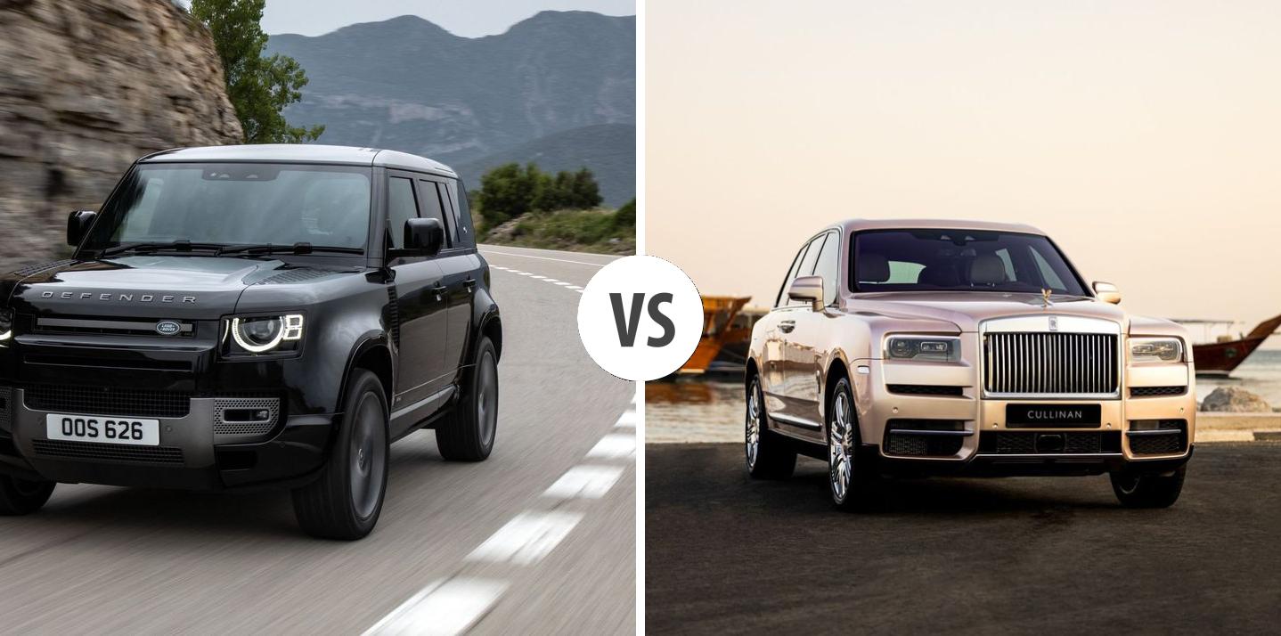 Land Rover Defender VS Rolls-Royce Cullinan – Vergleiche Preise ...