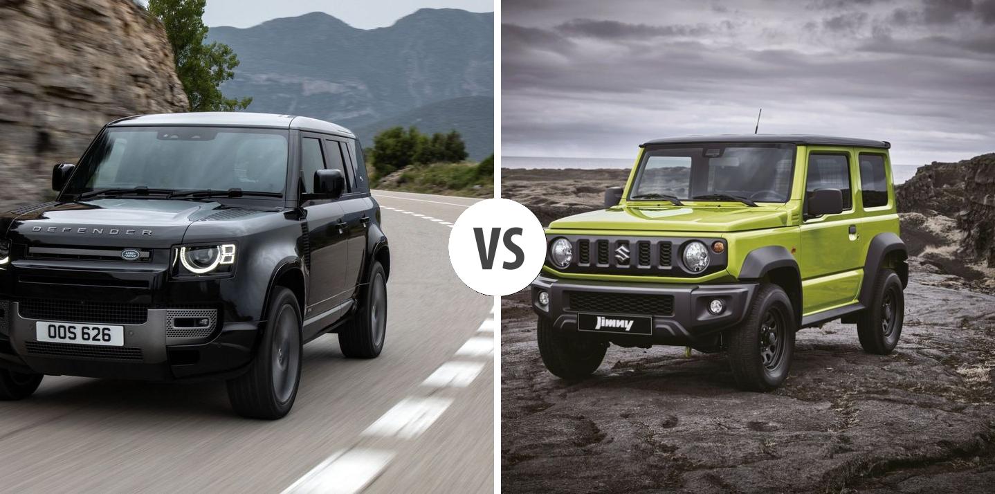 Land Rover Defender VS Suzuki Jimny – Vergleiche Preise, Leistung ...