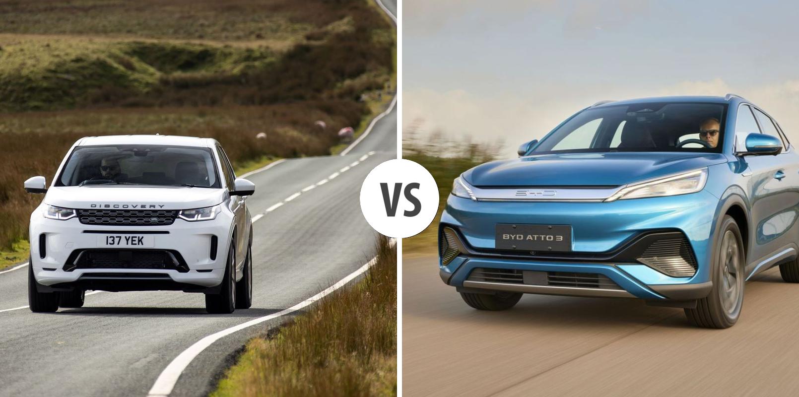 Land Rover Discovery Sport VS BYD Atto 3 Autovergleich | AUTOGOTT.DE