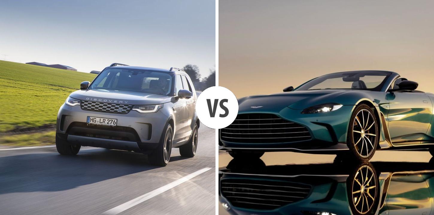 Land Rover Discovery VS Aston Martin Vantage Roadster – Vergleiche ...