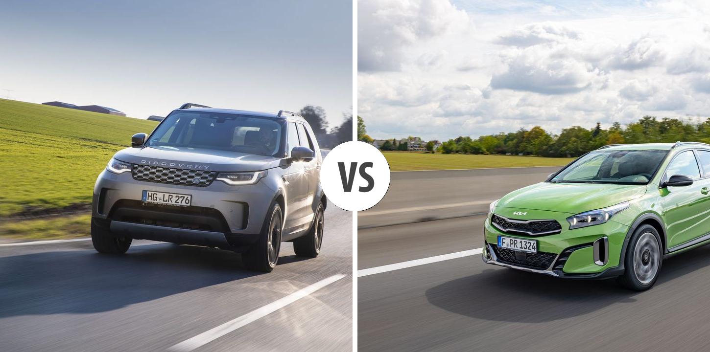 Land Rover Discovery VS KIA XCeed – Vergleiche Preise, Leistung ...