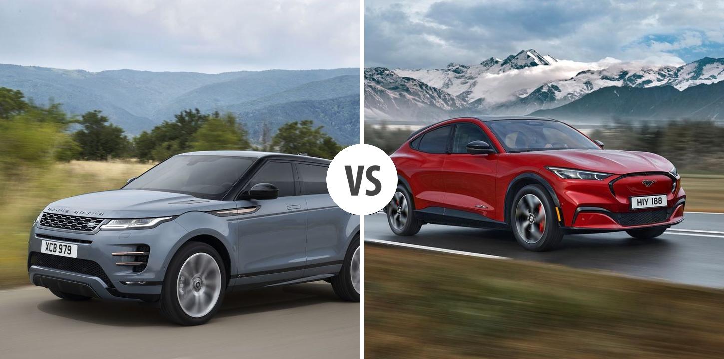 Land Rover Range Rover Evoque VS Ford Mustang Mach-E – Vergleiche ...