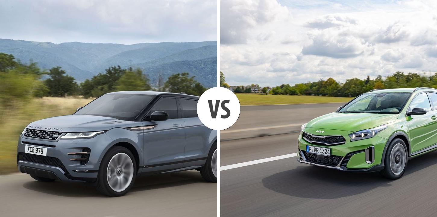 Land Rover Range Rover Evoque VS KIA XCeed – Vergleiche Preise ...