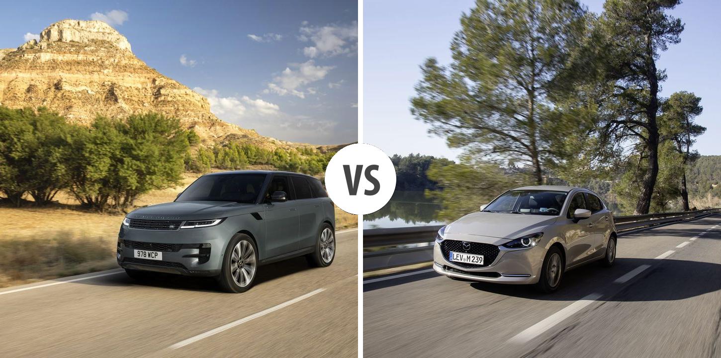 Land Rover Range Rover Sport VS Mazda Mazda2 – Vergleiche Preise ...