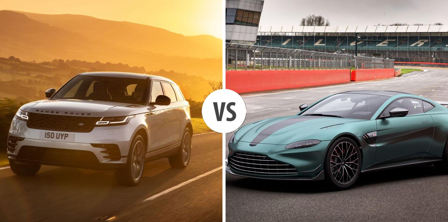 Land Rover Range Rover Velar VS Aston Martin Vantage Sport Coupe ...