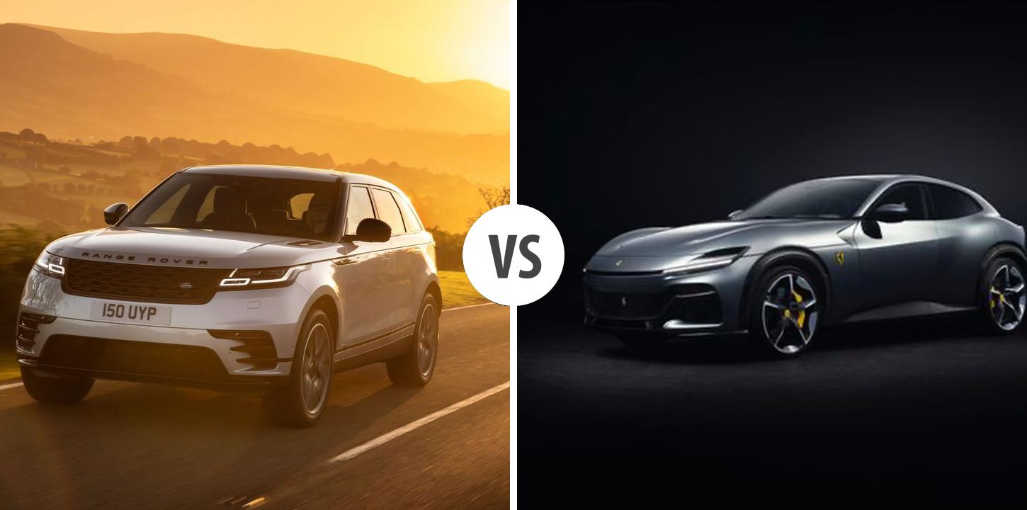 Land Rover Range Rover Velar VS Ferrari Purosangue – Vergleiche Preise ...