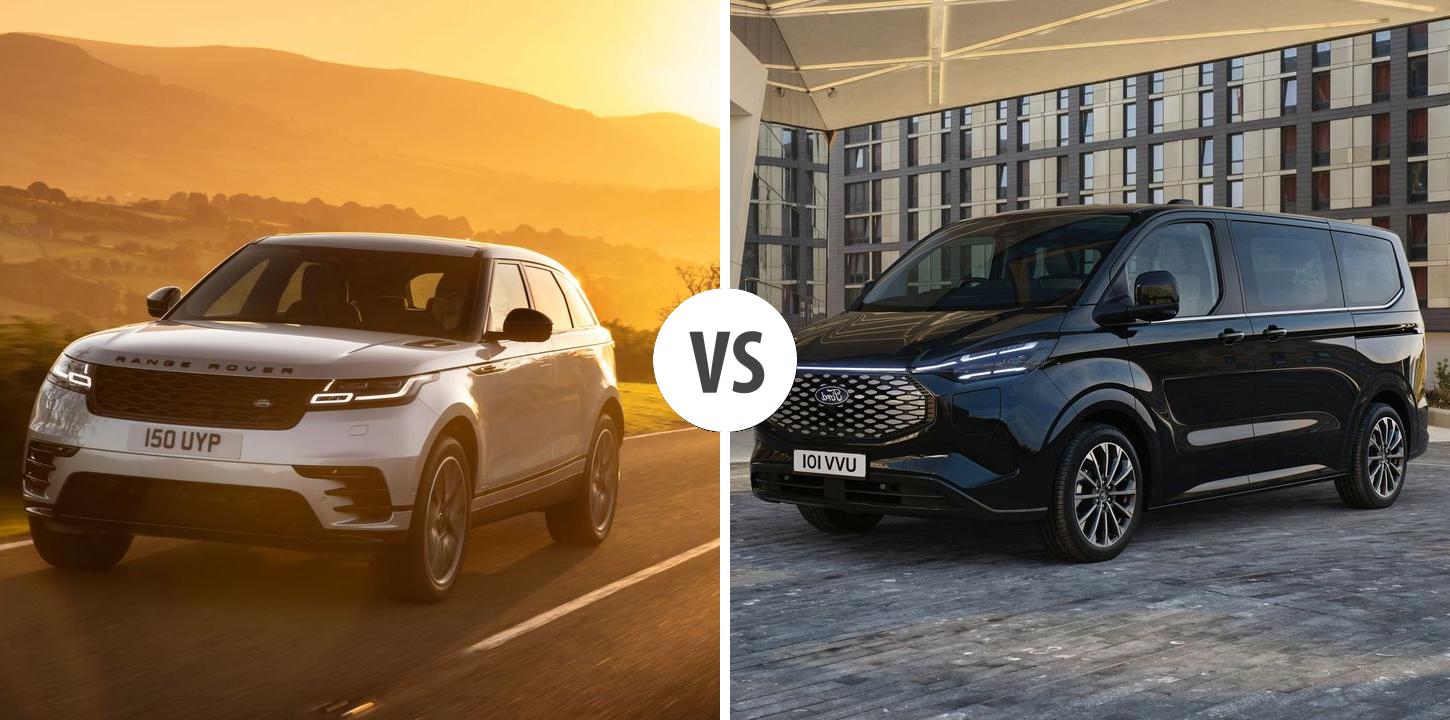Land Rover Range Rover Velar VS Ford E-Tourneo Custom – Vergleiche ...