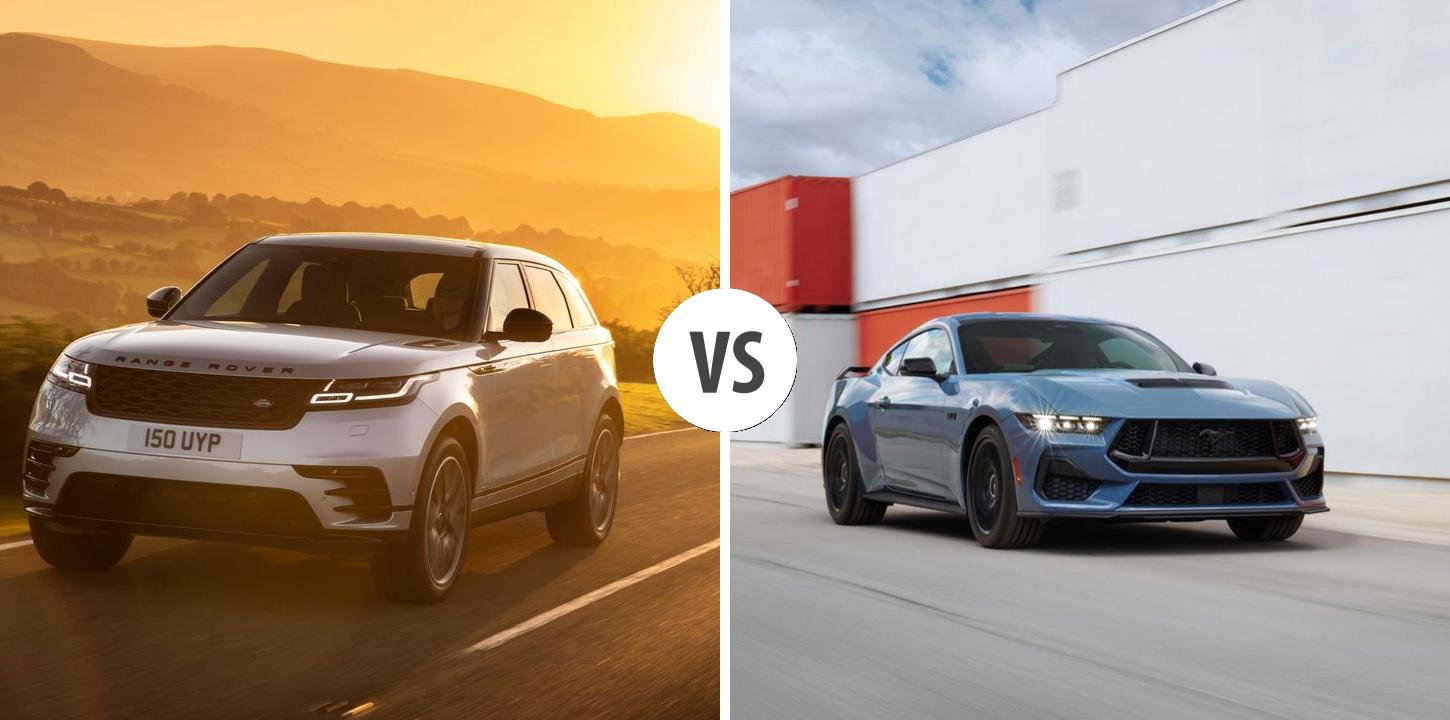 Land Rover Range Rover Velar VS Ford Mustang Fastback – Vergleiche ...