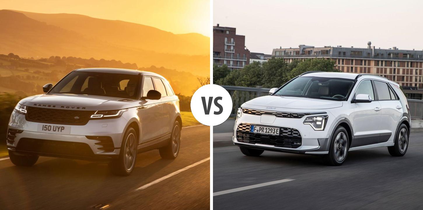 Land Rover Range Rover Velar VS KIA Niro EV Autovergleich | AUTOGOTT.DE