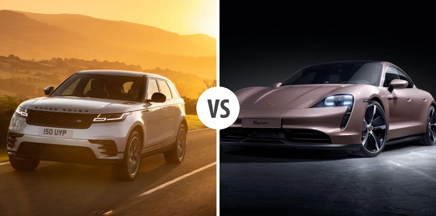 Land Rover Range Rover Velar VS Porsche Taycan – Vergleiche Preise ...
