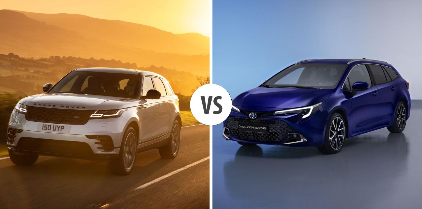 Land Rover Range Rover Velar VS Toyota Corolla Touring Sports ...