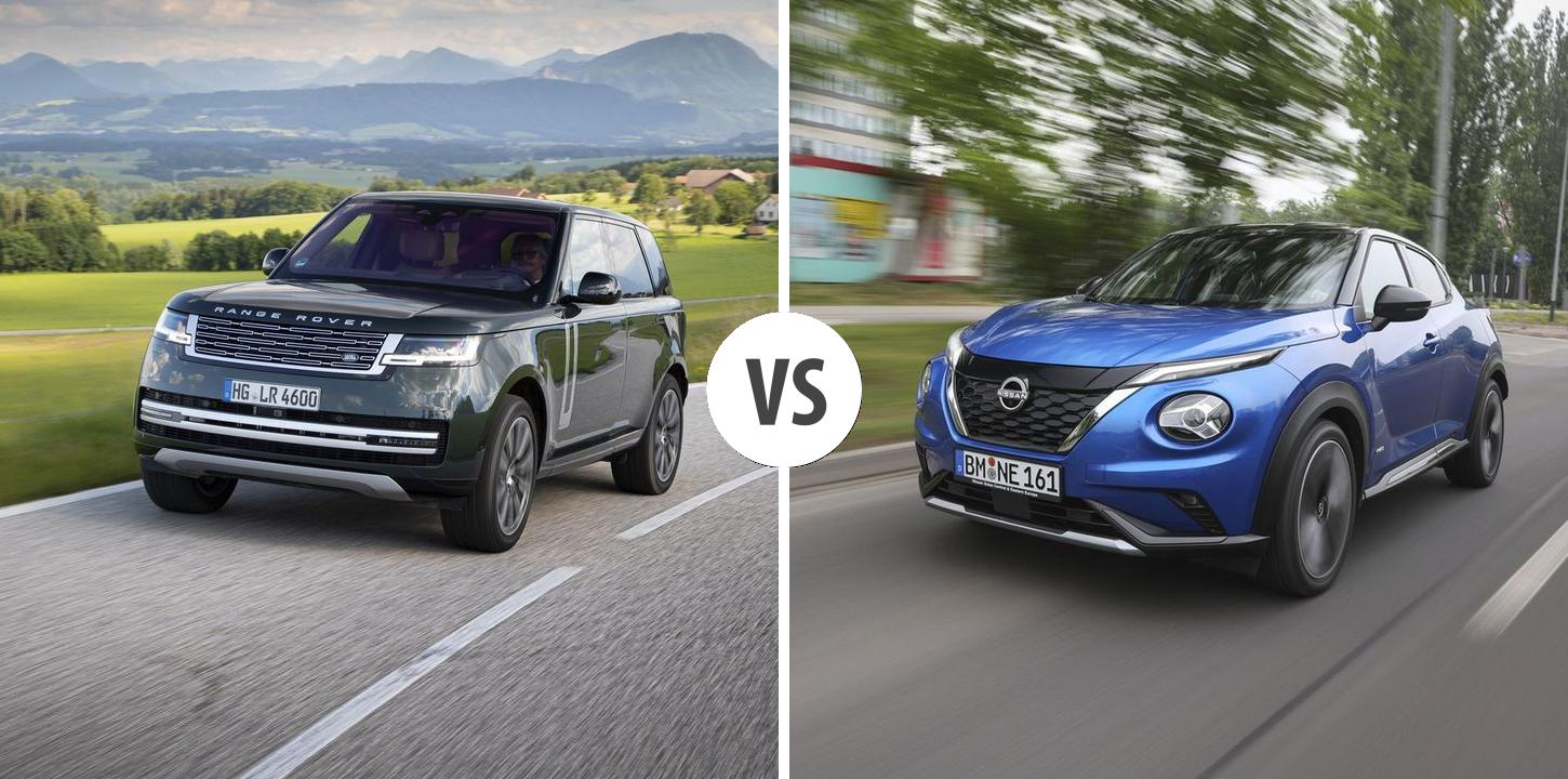 Land Rover Range Rover VS Nissan Juke – Vergleiche Preise, Leistung ...