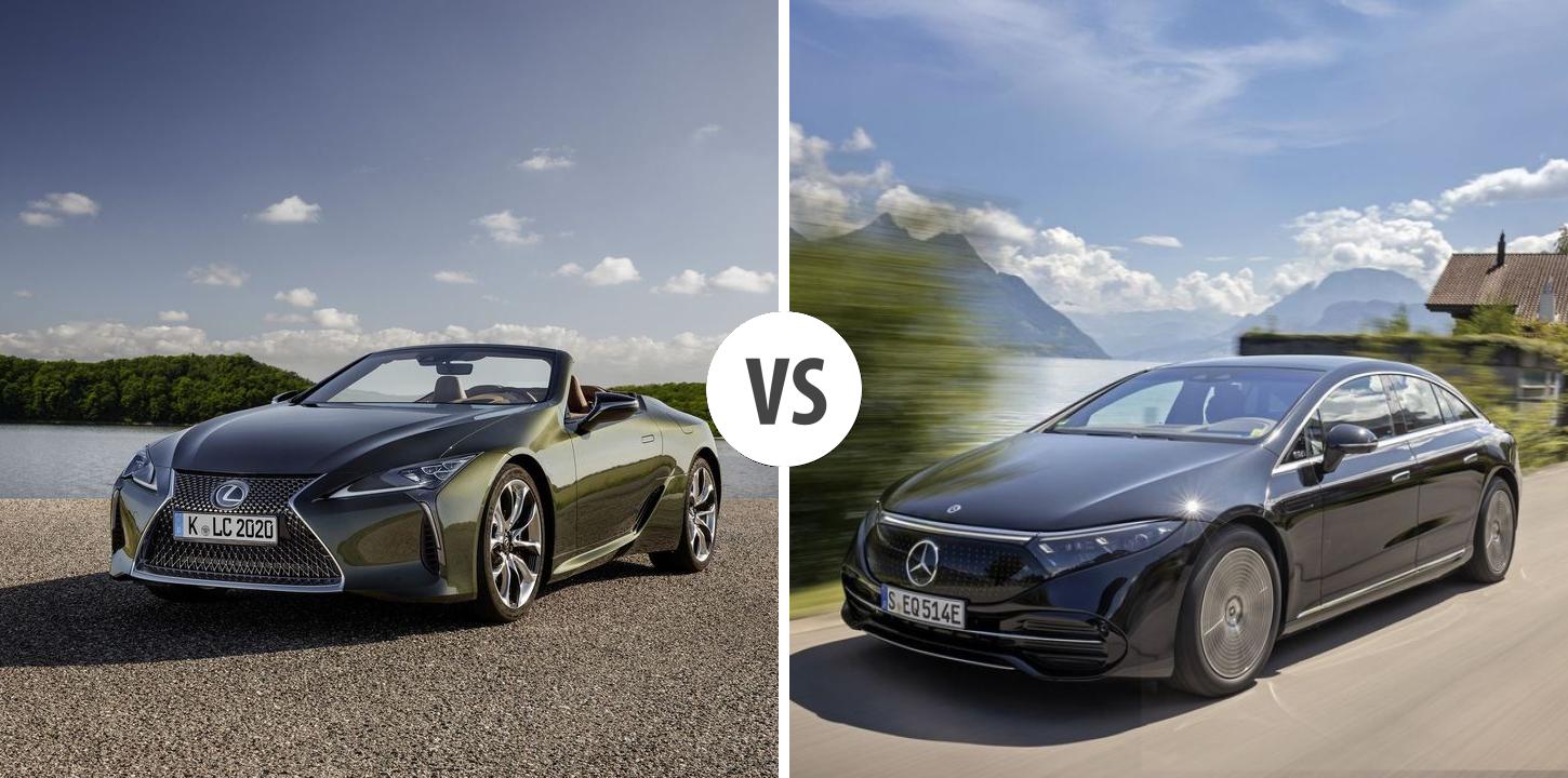 Lexus LC Cabriolet VS Mercedes EQS Limousine – Vergleiche Preise ...