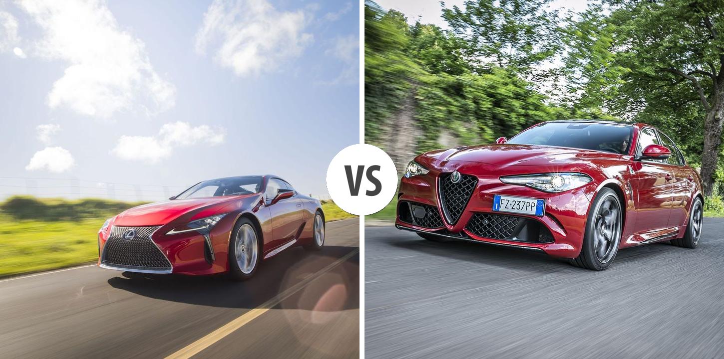 Lexus LC VS Alfa Romeo Giulia – Vergleiche Preise, Leistung, Kofferraum ...