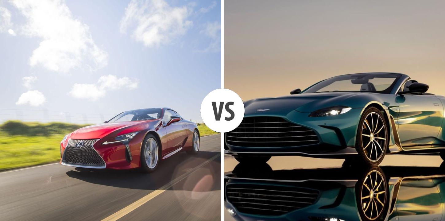 Lexus LC VS Aston Martin Vantage Roadster Autovergleich | AUTOGOTT.DE
