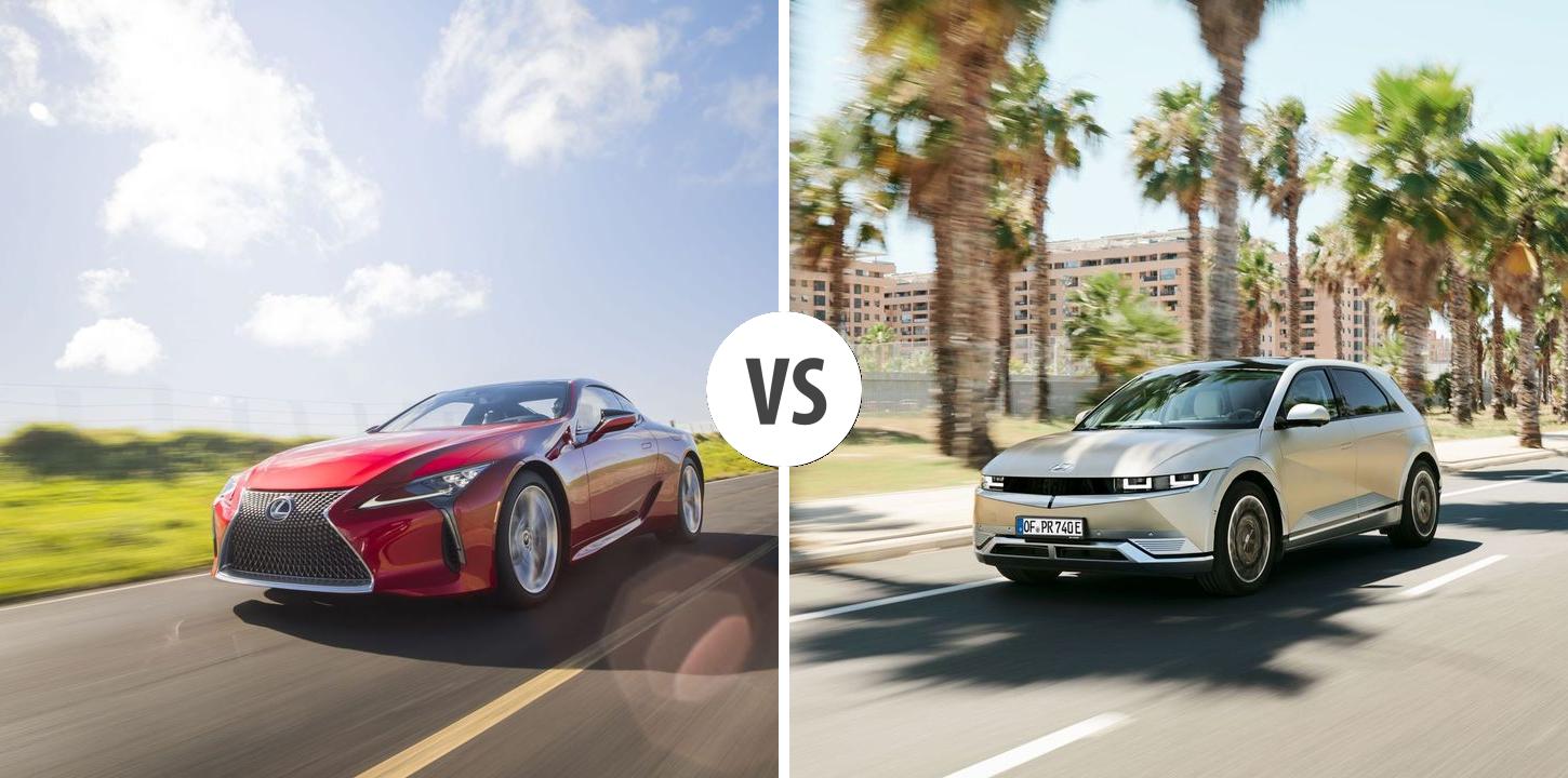 Lexus LC VS Hyundai IONIQ 5 – Vergleiche Preise, Leistung, Kofferraum ...